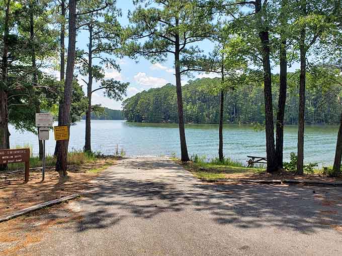 Baker Creek State Park offers waterfront serenity that makes you wonder why anyone bothers with crowded beach resorts and overpriced umbrellas.