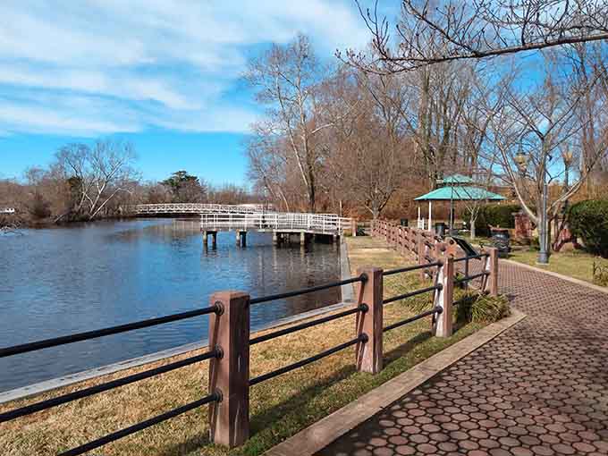 Peaceful waterfront views and walking paths offer the perfect spot for morning coffee and quiet contemplation.