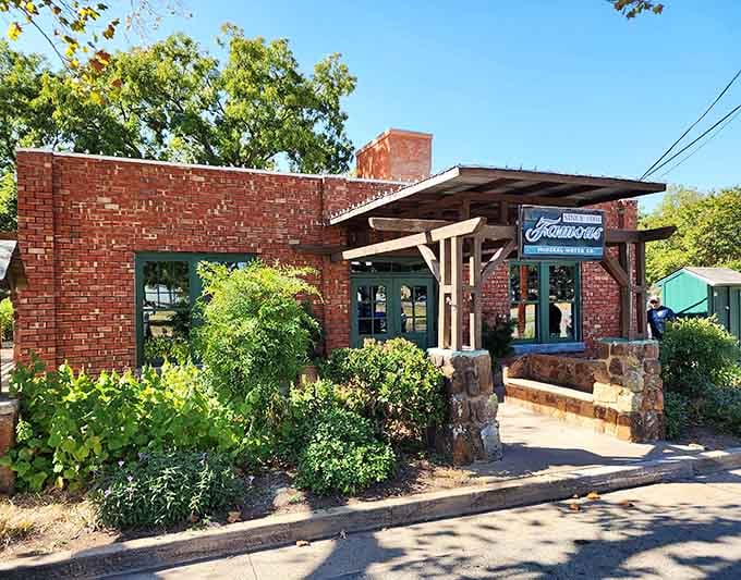 Famous Water Co stands ready to serve up the mineral water that made this town legendary decades ago.