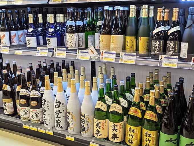 A sake selection so extensive you'll need multiple visits just to decide which bottles to try first.