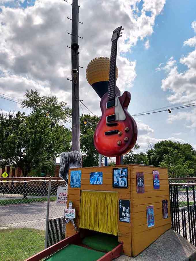 Rock and roll meets mini-golf in the most delightfully unexpected mashup since peanut butter met chocolate.