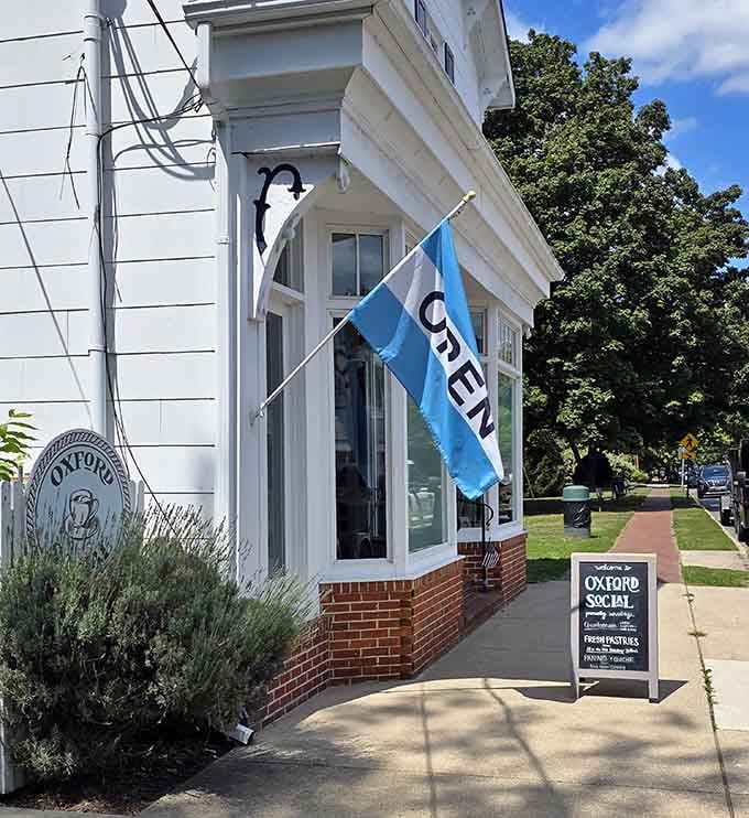 This charming caf&eacute; serves up coastal vibes and good eats in a building that's seen more history than textbooks.