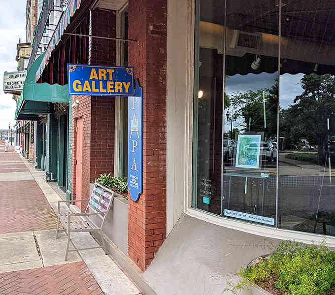 Local creativity spills onto sidewalks where every storefront promises another discovery worth making together.