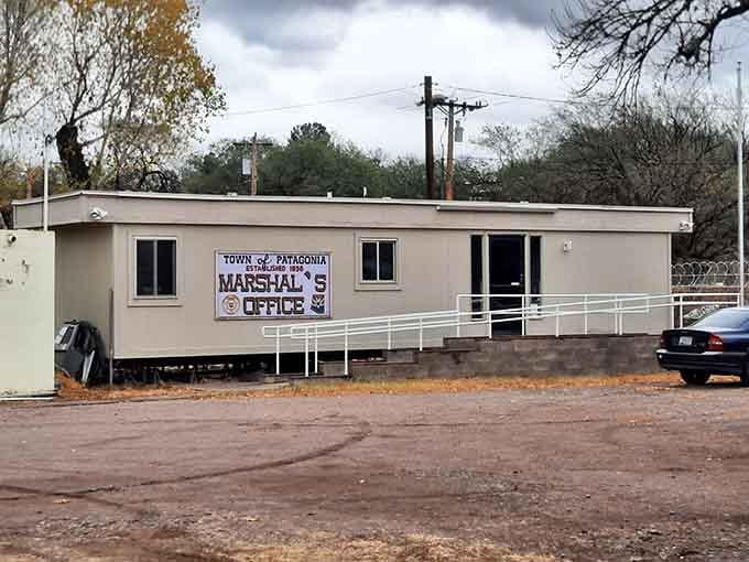 The marshal's office might be modest, but it's seen more drama than your average Netflix series, guaranteed.