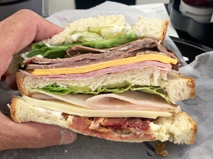 The Dagwood towers like a delicious skyscraper&mdash;engineering marvel meets lunchtime ambition in one glorious sandwich.