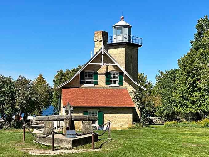 Eagle Bluff Lighthouse has been the peninsula's most photogenic resident since before Instagram made that a thing.