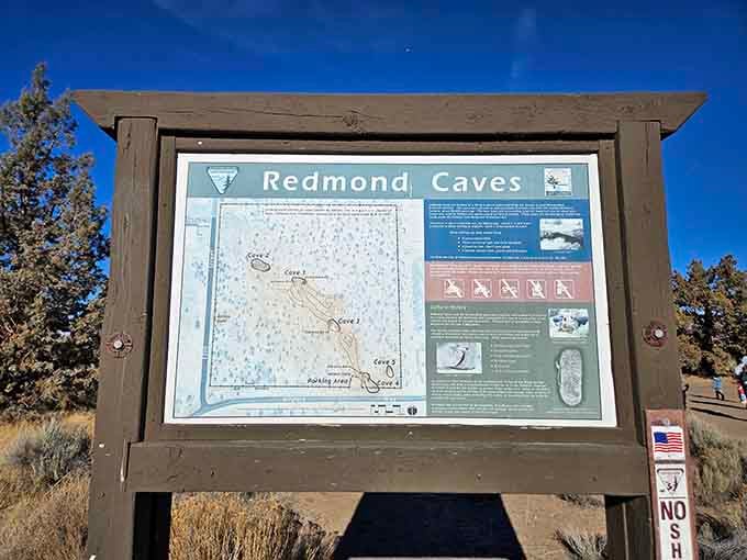 Smart explorers read the fine print before venturing into darkness, just like checking a recipe before cooking.