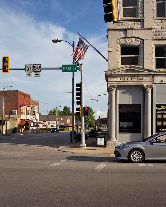 Main Street Salem captures that perfect small-town intersection where history meets everyday life without trying too hard to impress.