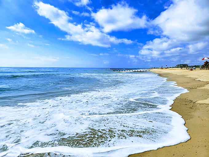 This pristine coastline whispers relaxation instead of screaming for your attention like most beaches do these days.