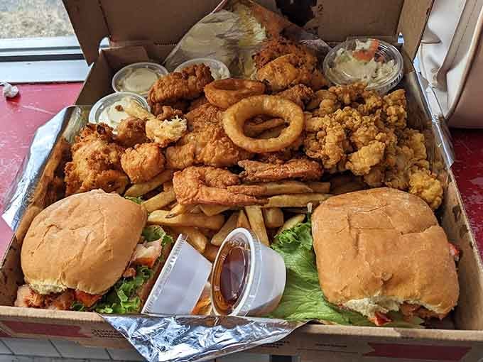 This seafood platter is basically a greatest hits album, and every track is an absolute banger worth savoring.