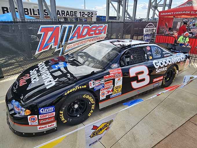 Dale Earnhardt's legendary number three car reminds us that racing history lives on in every painted panel.