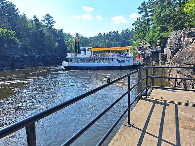 The scenic boat tours launch from here, ready to show you river gorges that'll make your camera work overtime.