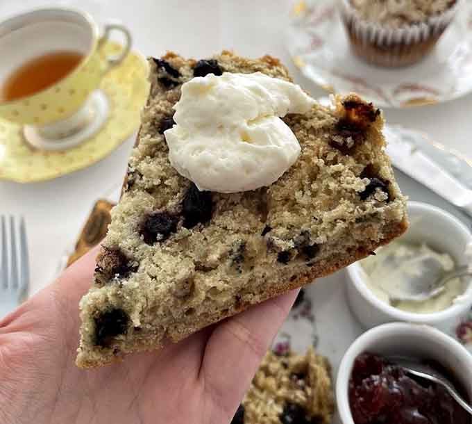 This scone with Devonshire cream proves that sometimes the simplest pleasures are the most life-changing ones.