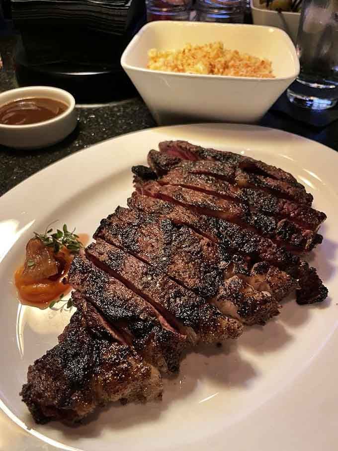 Sliced and ready for sharing, though you might need to negotiate hard for your fair portion of this beauty.