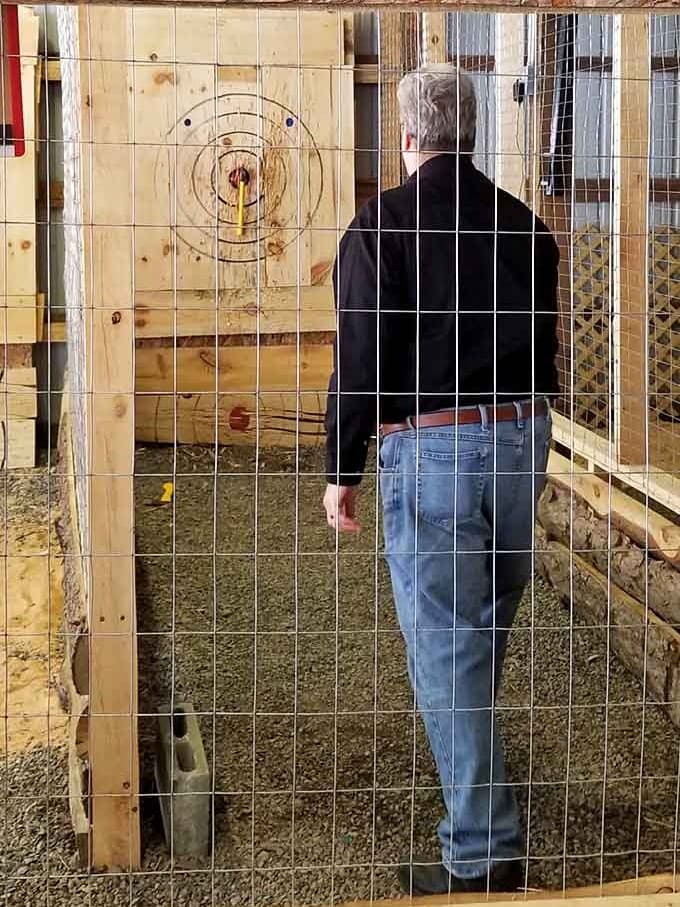 Because nothing says "farm market fun" quite like testing your axe-throwing skills between buying tomatoes and sampling fudge.