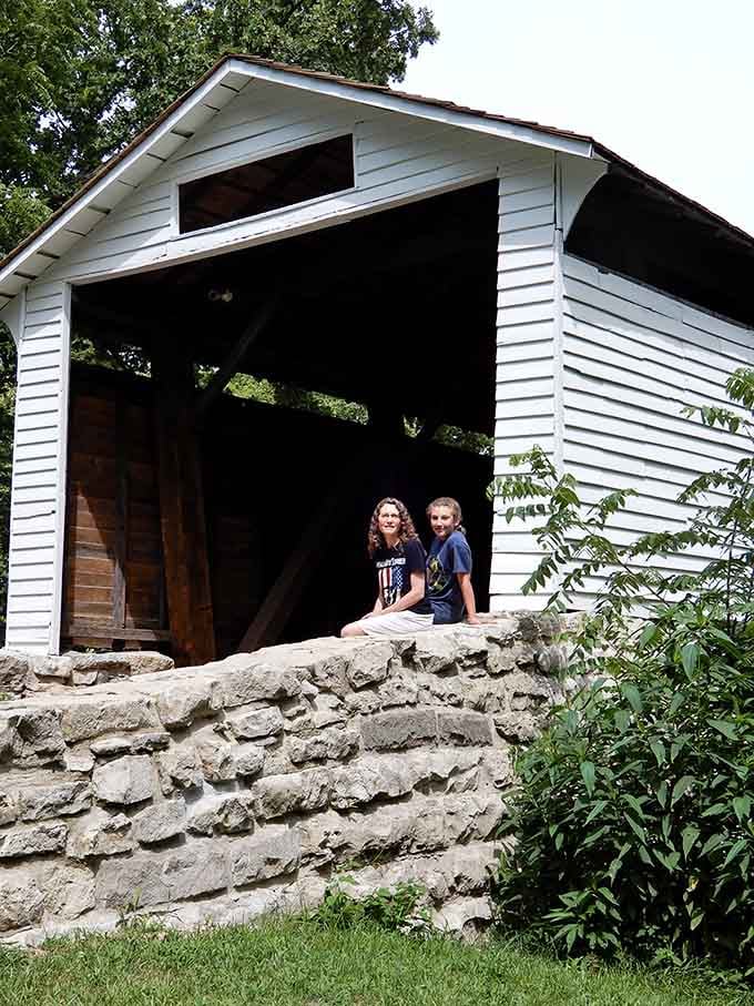 The perfect spot for photos that'll make people ask where you traveled, then feel silly when you say Paris, Missouri.