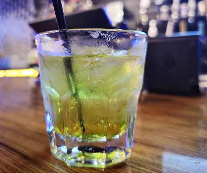 The Melon Ball glows with an otherworldly green hue that would make any sci-fi fan proud.