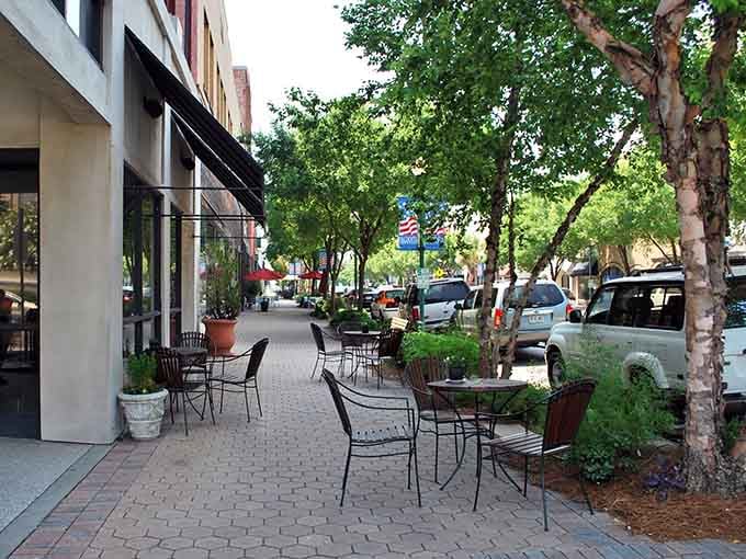 Sidewalk cafes where you can actually afford to sit and enjoy coffee without calculating your remaining grocery budget.