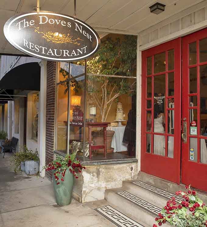 The Doves Nest welcomes diners with charm that matches its historic setting, promising meals worth remembering in every bite.