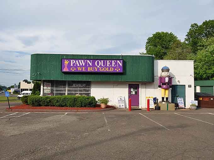 Every town's got its quirky spots &ndash; this one just happens to have a giant nutcracker standing guard.