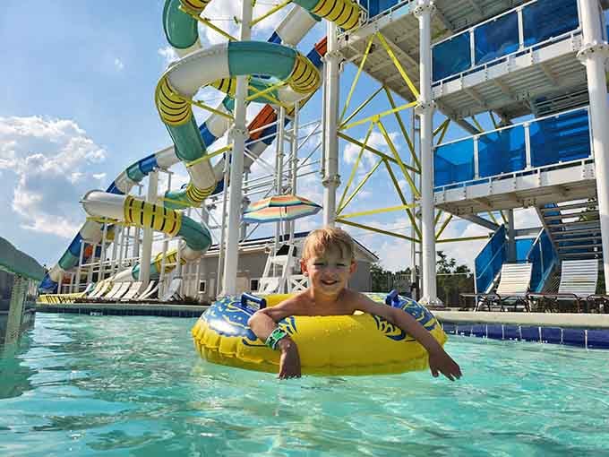 A yellow submarine that's actually more fun than the Beatles song, and way better for cooling off too.