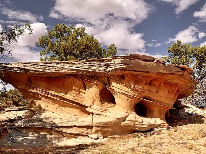 This mushroom-shaped formation has been perfecting its pose for millions of years, just waiting for your camera phone.