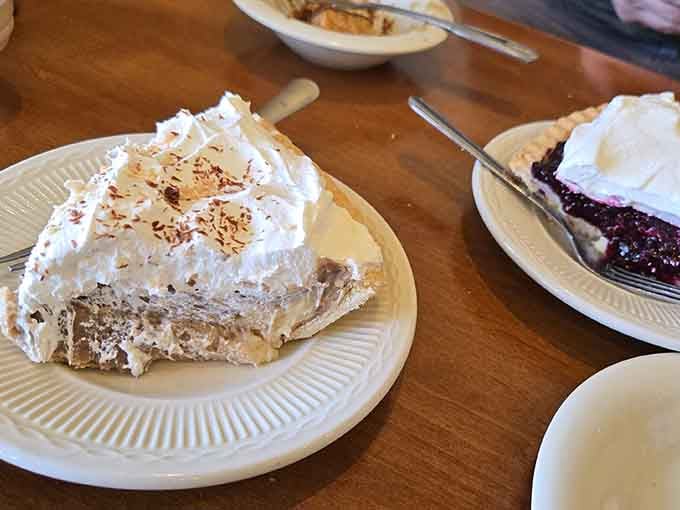 That meringue stands taller than your resolve to eat sensibly, and honestly, we're rooting for the meringue here.