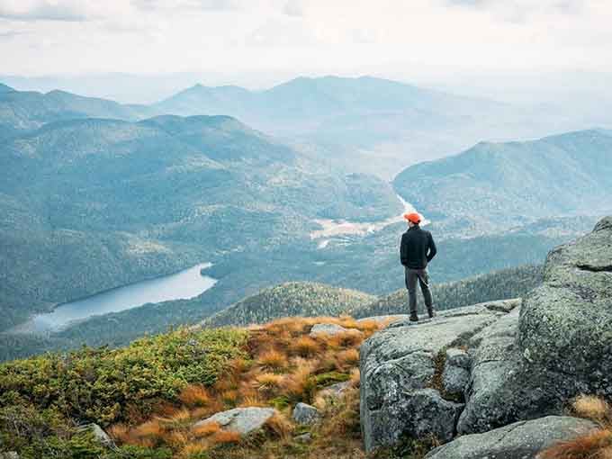 Standing above the clouds feels like borrowing God's view for the afternoon, mountains rolling forever below.