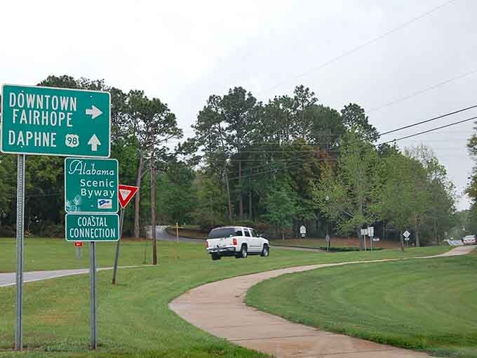 Follow the signs to coastal treasures where Alabama's scenic byway promises adventures worth every mile you'll drive.