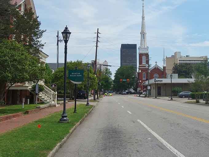 Tree-shaded streets and church steeples create that classic Southern scene where affordability still exists in Augusta.