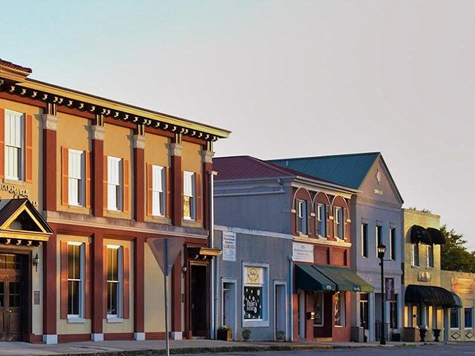Golden hour lighting on historic facades makes everything look like a postcard you'd actually want to send home.