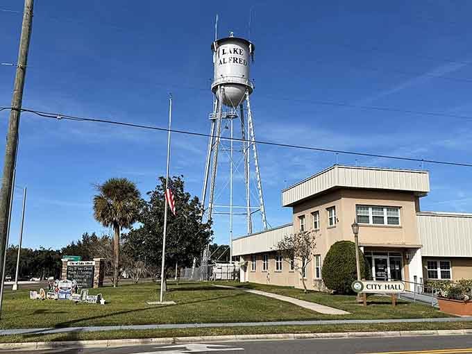 That classic water tower announces a town where community pride runs deep and housing costs stay refreshingly reasonable.