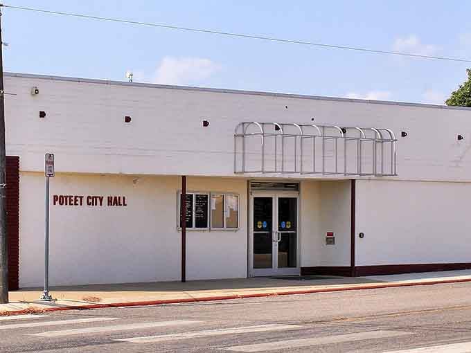 Poteet City Hall keeps things simple and functional, just like the folks who built it intended.