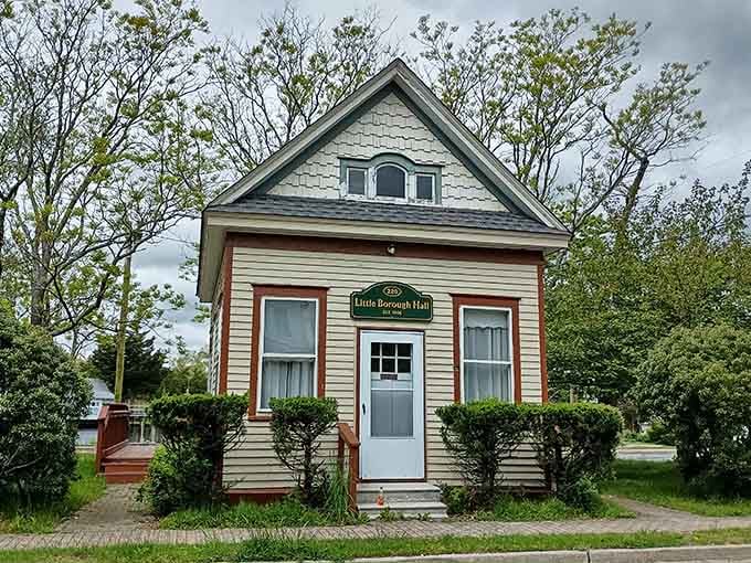 This tiny historic hall proves that good things come in small packages, just like your favorite candy bar.