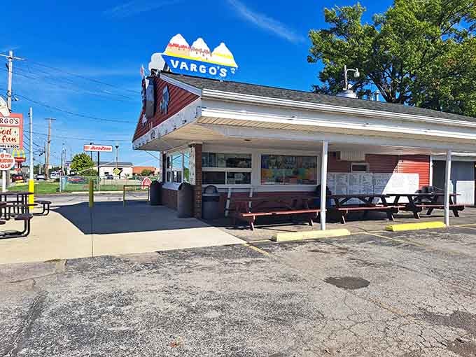 Giant ice cream cones on the roof aren't subtle, but when you're this good, why whisper about it?