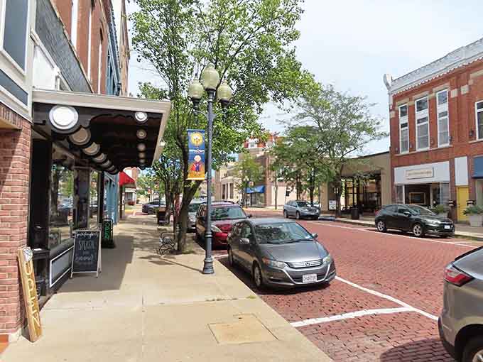 Vintage storefronts showcase the kind of craftsmanship that makes you appreciate the builders of yesteryear.