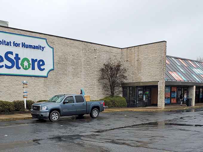 Even rainy days can't dampen the excitement of discovering building materials and home goods at remarkable savings.