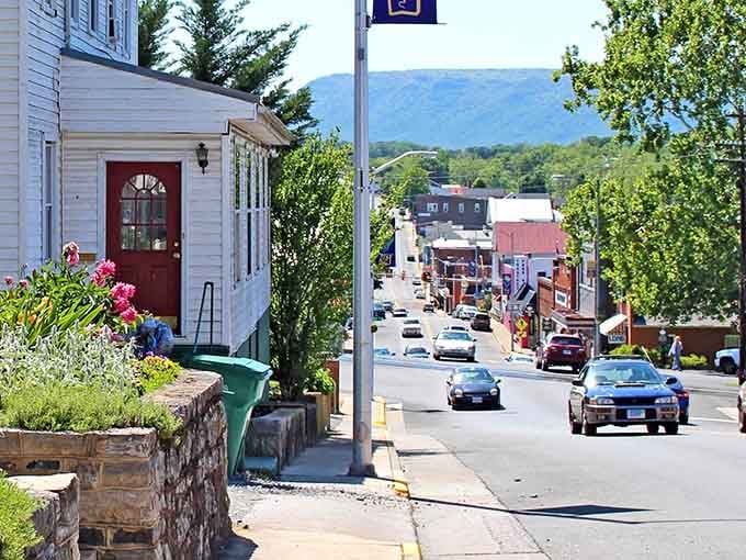 Flower boxes and mountain vistas combine on these sloping streets where every corner offers another postcard moment.