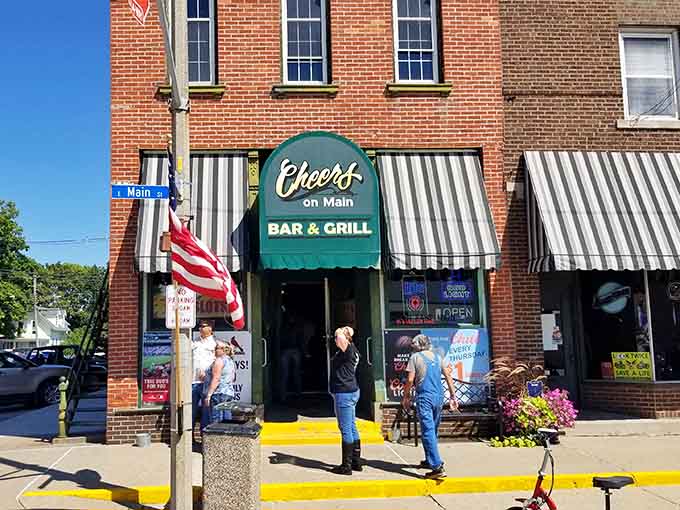 Cheers on Main serves up community spirit alongside cold drinks in a building with genuine character.