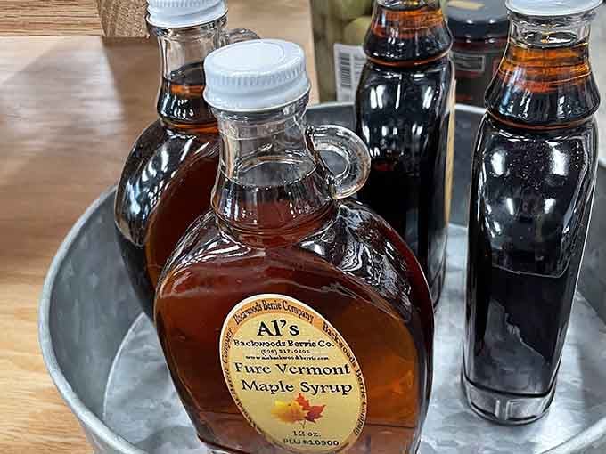 Real maple syrup from New England producers, because life's too short for the fake pancake stuff.