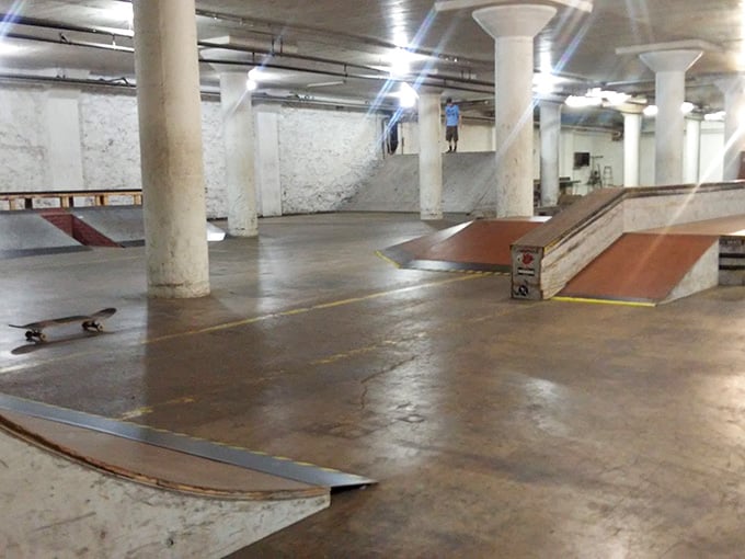 Underground skateparks in old spaces show that reinvention doesn't always mean tearing down; sometimes it means reimagining what's already there.