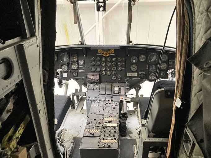 Sitting in this cockpit required nerves of steel and skills that would make any video game pilot feel utterly inadequate.