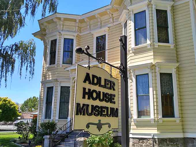 The Leo Adler House Museum showcases local history in a building more impressive than most modern mansions.