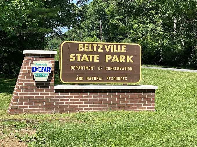 The sign doesn't lie, though it undersells just how spectacular this place actually is inside.