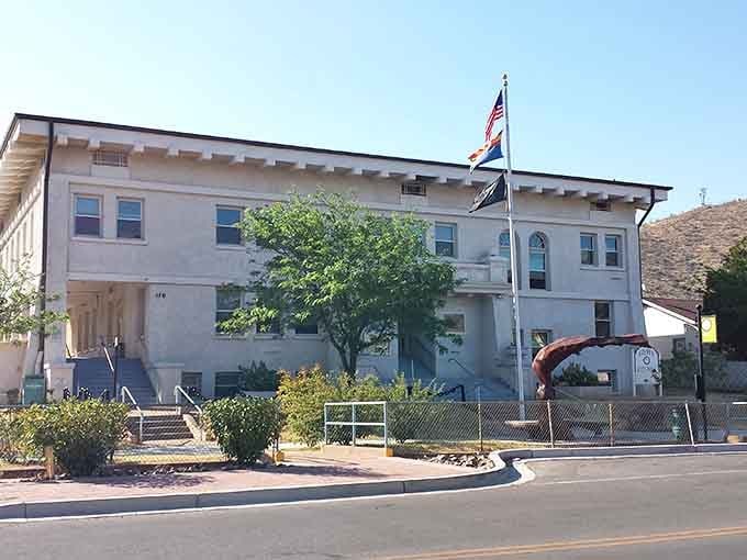 City Hall maintains its dignified presence, anchoring the community with classic architecture that demands respect and admiration.