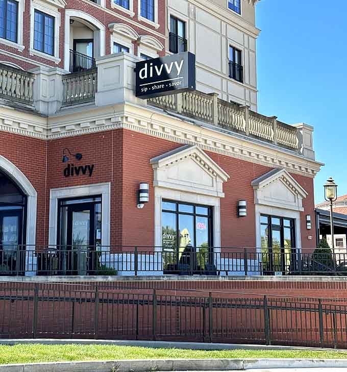 Divvy's corner location beckons with promises of wood-fired pizzas and Italian flavors that transport you straight across the Atlantic.