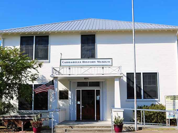 The Carrabelle History Museum: where you'll learn that this town's past is just as charming as its present.