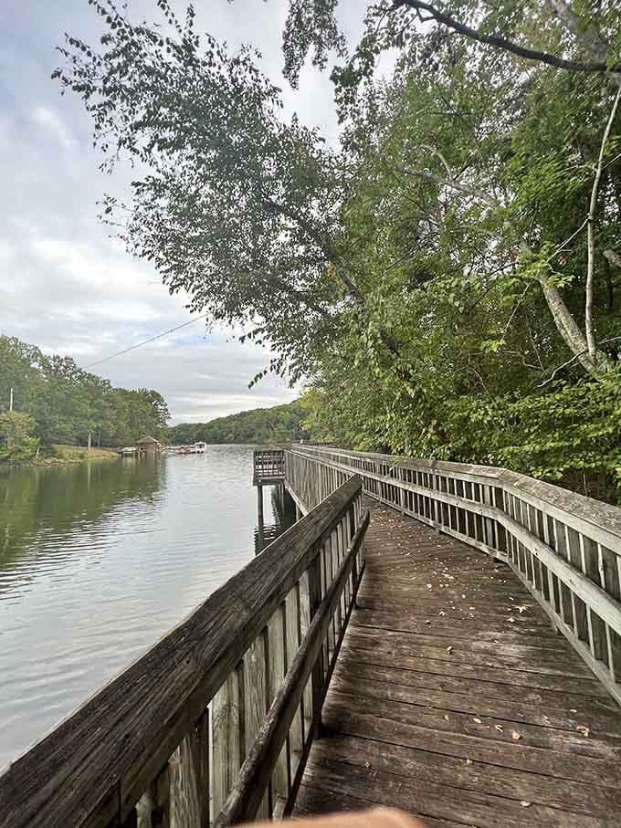 This boardwalk leads to your own slice of paradise, no boardwalk fries or carnival games necessary.
