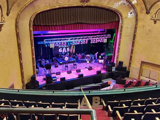 Ornate balconies and vintage charm create an intimate concert experience that modern venues can't replicate, no matter the budget.