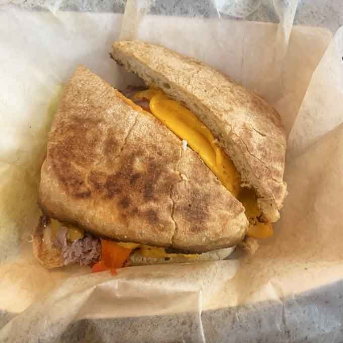 The Our Sweet Melissa proves that pita bread can handle serious business when properly motivated and generously stuffed.